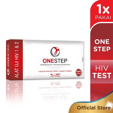 Jual HIV TEST ONESTEP ALAT UJI HIV Shopee Indonesia
