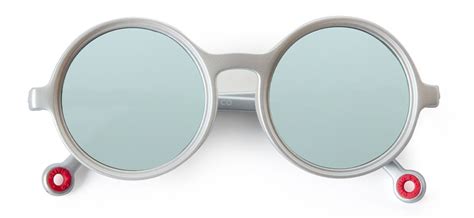 Olivio And Co საბავშვო მზის სათვალე მრგვალი თეთრი Veli Store