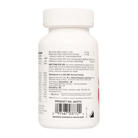 Natures Plus Hema Plex 60 Capsules Victoriahealth