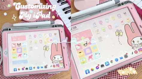 🍓 How To Customize Your Ipad Ios 14 5 ~ Kawaii Cute Setup Aesthetic And Easy Kawaii Mee