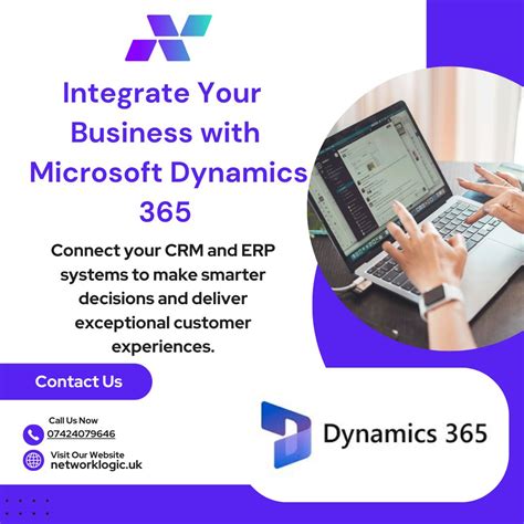 Microsoftdynamics365 Crm Erp Businessintegration Network Logic