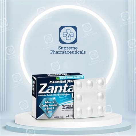 Buy Zantac 150 Mg Tablets Generic Ranitidine At ₹ 99box Ranitidine
