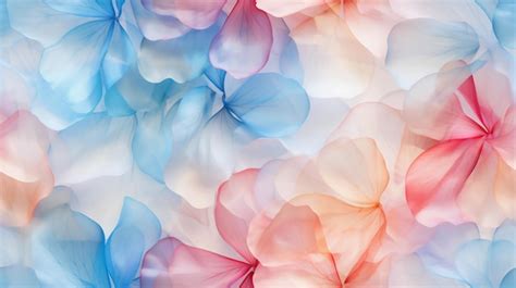 Premium Photo Soft And Dreamy Watercolor Seamless Pattern Flowers