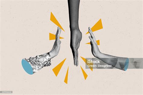 크리 에이 티브 이미지 그림 인간의 손 신체 조각 높은 다섯 연결 도달 서로 블록 장애물 3d 그림 배경 0명에 대한 스톡 사진