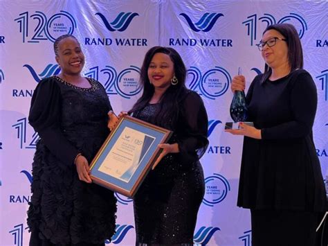 Rustenburg Municipality Water Services Honored At Rand Water 120 Years Legacy Celebration