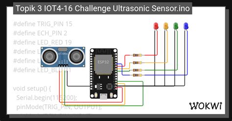 Topik 3 Iot4 16 Challenge Ultrasonic O Wokwi Esp32 Stm32