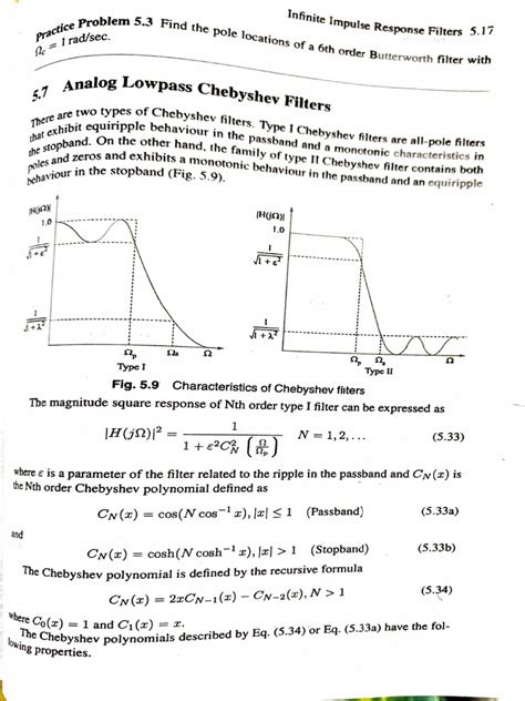 unit 4 cheyshev filters and conversions pdf low pass filter