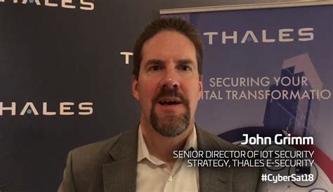 Thales On Linkedin Iot Security Cybersecurity Satellites Cybersat18