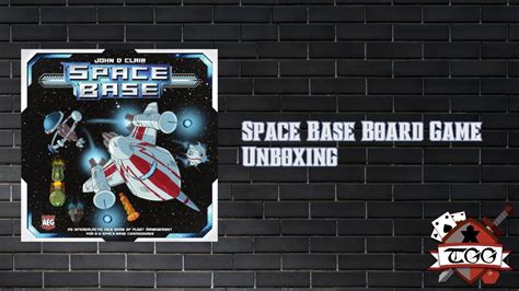 Space Base Board Game Unboxing Full Components And First Look Youtube