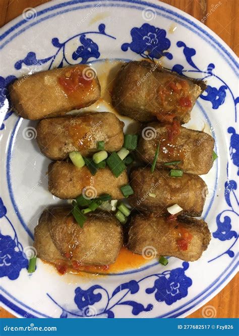 Mao Doufu Hairy Tofu Is A Traditional And Famous Vegetarian Dish In