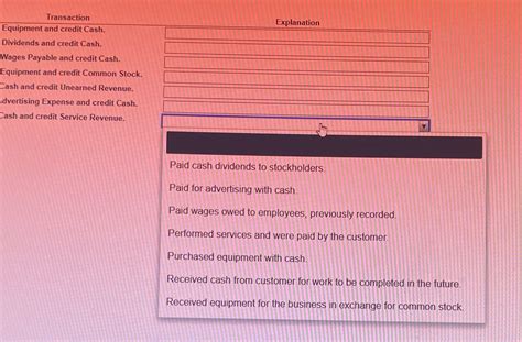 Solved Same Answer Options Shown For All Questions Transaction