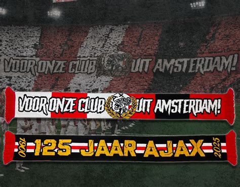 Ajax Jaar Sjaal Ultras Amsterdam