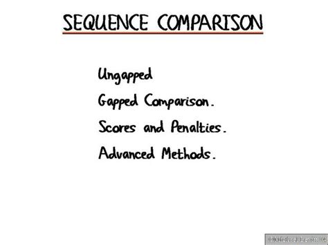 Sequencecomparison