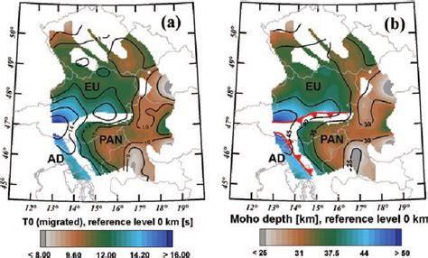 The Moho Surface In Time And Depth Gaps In The Surfaces Originate From