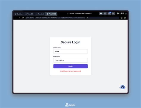Cracking A Specific User Account Labex