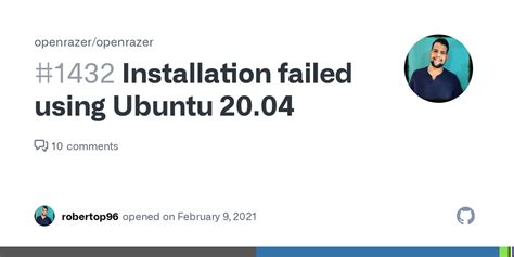 Installation Failed Using Ubuntu Issue Openrazer Openrazer GitHub
