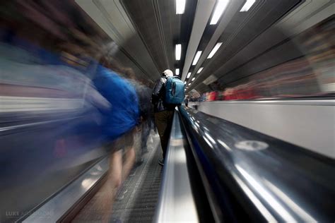 Escalator Experimentation London Underground Photography Tube Mapper
