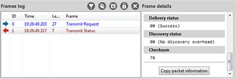 Send An Api Tx Frame From An Xbee Module To Another Module