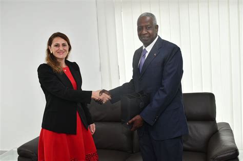 Abidjan Audience Avec Madame Blerta Cela Représente Résidentebdu Pnud
