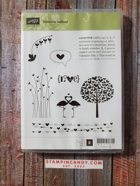 Stampin Up Valentine Defined Stamp Set