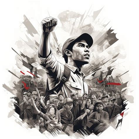 Premium Ai Image Sumpah Pemuda