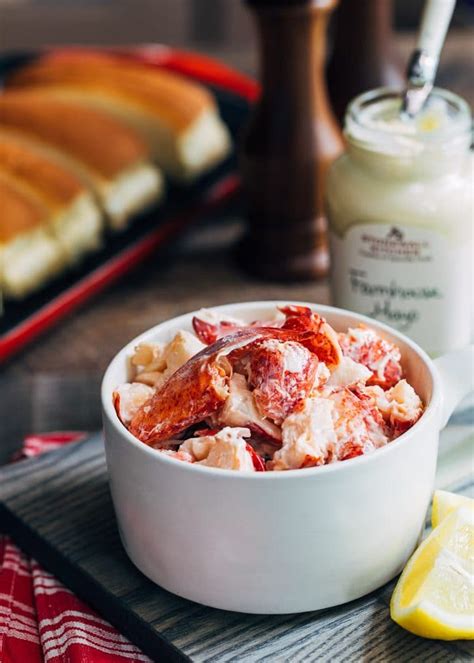 Maine Lobster Rolls Lobster Salad Rolls Striped Spatula