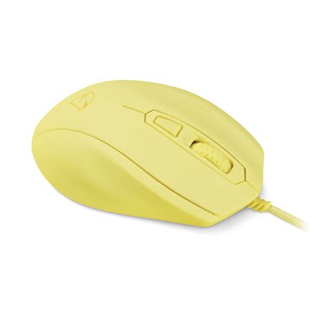 Mionix Castor French Fries Mouse Yellow Level Up Desks