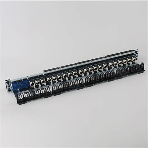 1u 24 Port Utp Cat6 Free Tool Patch Panel From China Manufacturer