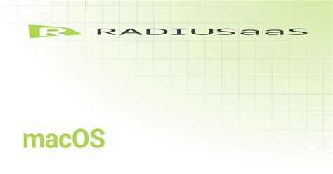 Macos Radiusaas