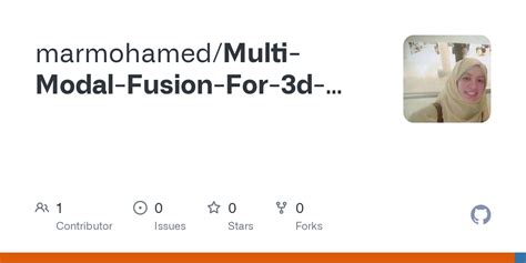 Github Marmohamedmulti Modal Fusion For 3d Object Detection
