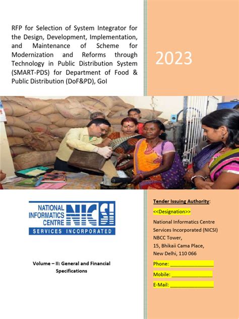 Rfp System Integrator Pdf Request For Proposal Consortium