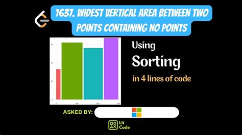 Find Widest Vertical Area Between Two Points Containing No Points Leetcode 1637 Youtube
