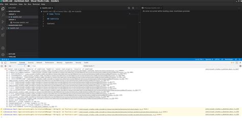 Markdown Preview Fails To Load On Any Project · Issue 97503 · Microsoftvscode · Github