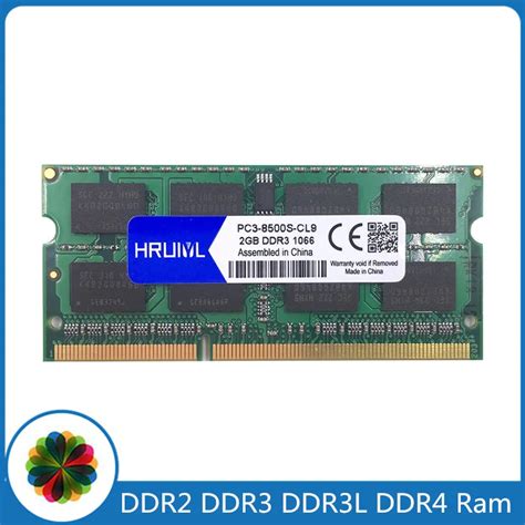 hruiyl ddr2 ddr3 ddr3l ddr4 notebook memory 1gb 2gb 4gb 8gb 16gb sodimm