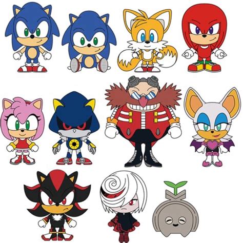 Sonic The Hedgehog Figural Bag Clip Anime And Things