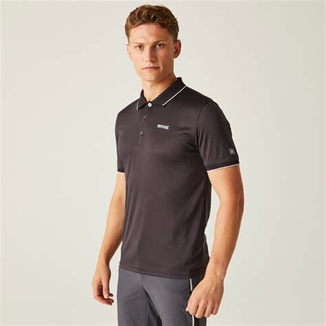 Mens Remex Ii Jersey Polo Shirt Ash Solid Regatta