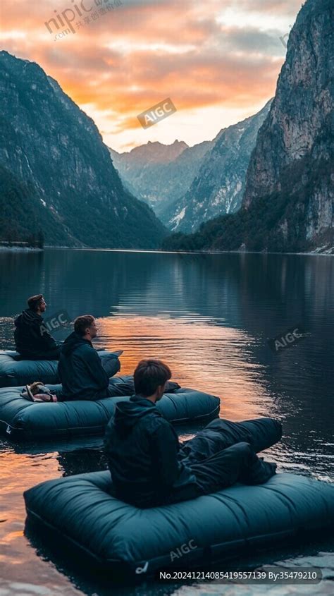 Ai创作图山峰湖泊河流船舶鹿 湖畔渔舟河流山峰环保 坐在湖边的游人 湖边休息的人 湖中悠闲场景 等乘舟的人 漂流的人们 夕阳下泛舟 湖面泛舟 湖泊湖边休闲山脉 船上游湖的人 泛舟湖面 湖畔泛舟