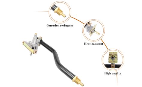 Griddle Burner Control Valve Replacement Part For