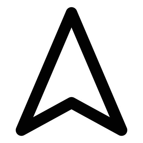 Navigation Arrow Icon For Web Ui Design 20839765 Vector Art At Vecteezy