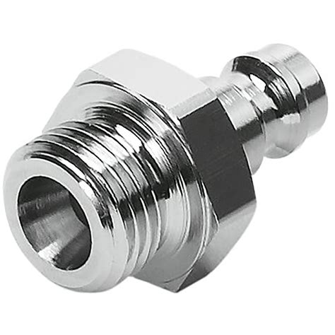 Festo Ks3 14 A Fittings Coupling Plug G14 Male Nickel Plated Brass