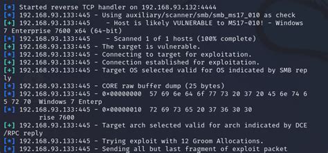 cve 2017 0143 永恒之蓝 漏洞复现by metasploit 木易同学 博客园