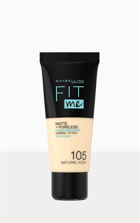 Maybelline Fit Me Matte And Poreless Foundation Prettylittlething