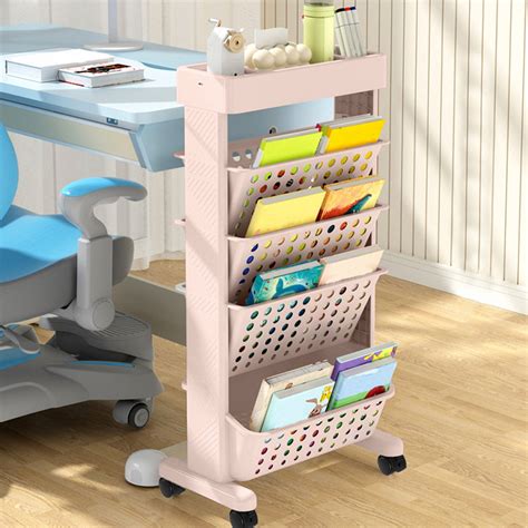 Mtvxesu Storage Racks And Shelving Movable Classroom Desk Journal