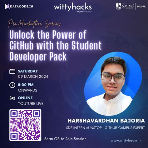 On Linkedin 🚀 Wittyhacks 40 Pre Hackathon Workshop 🚀 🌟 Unlock The Power Of Github