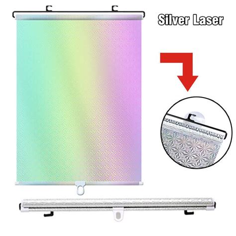 Універсальні рулонні штори на присосках Сонцезахисні штори без цвяхів затемнена штора Автомобіль