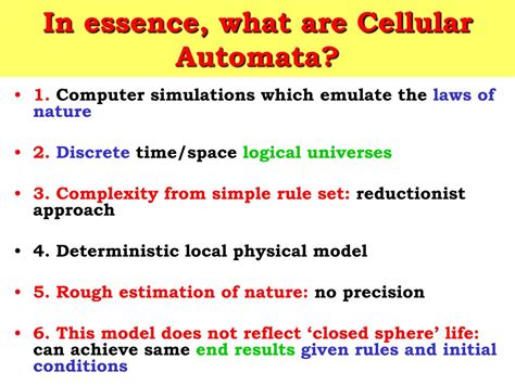 PPT Introductory Lecture On Cellular Automata PowerPoint Presentation ID 1228017