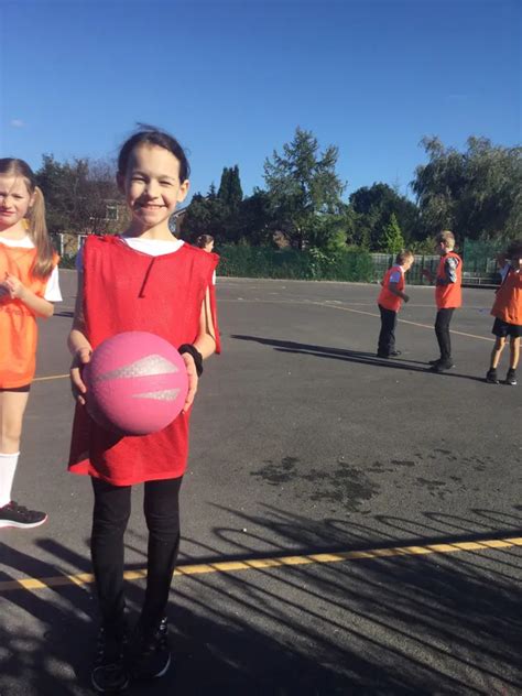Pe Netball Woodbank Primary School