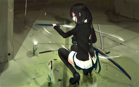 Anime Girl With Katana