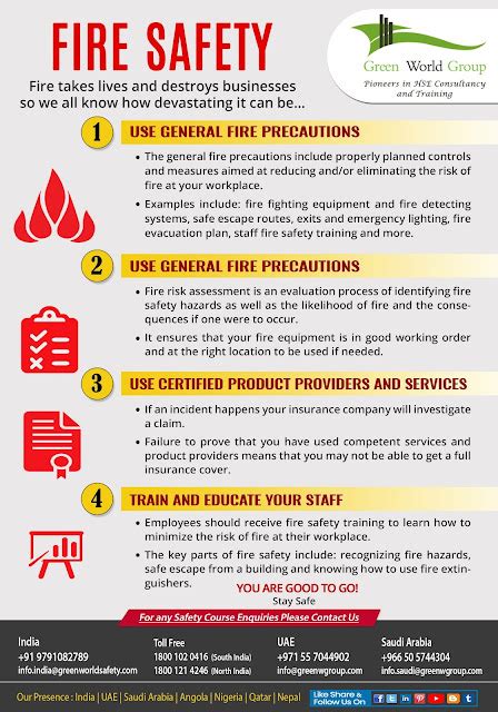 General Tips For Fire Safety Gwg