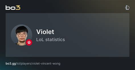 Violet Vincent Wong Lol Stats And News Saving Oce